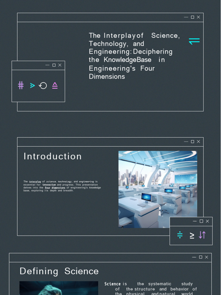 Engineering's Four Dimensions Explained | PDF | Engineering | Science