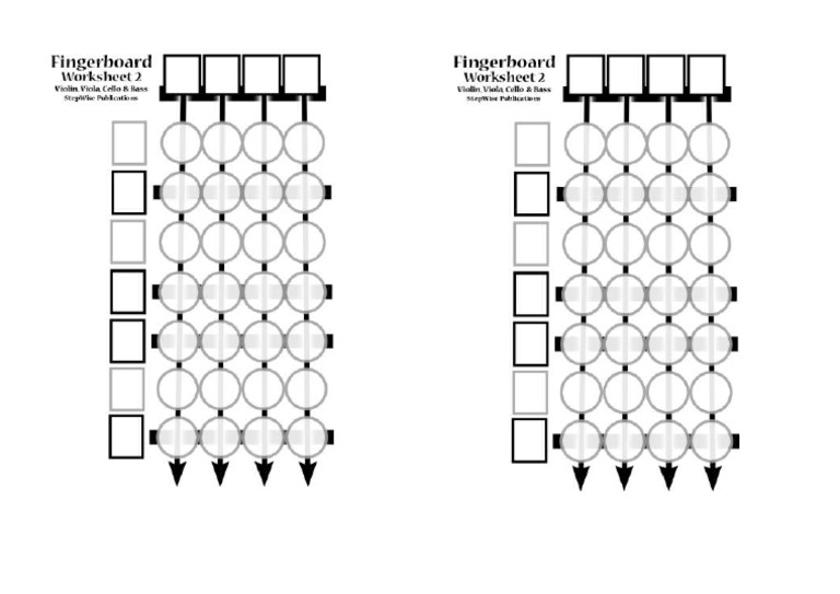 Fingering Chart For Scales | PDF