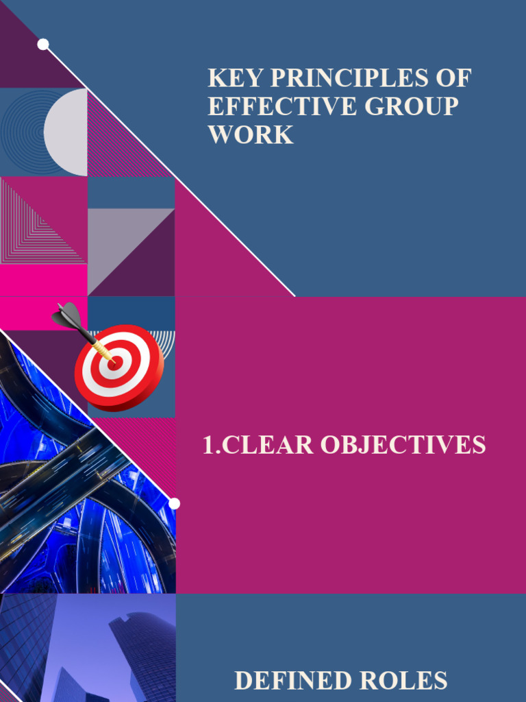 Key Principles of Effective Group Work | PDF | Communication ...