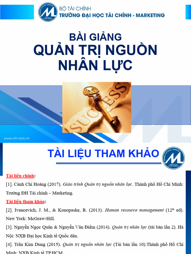 QTNNL - Ufm - Chuong 1 | PDF