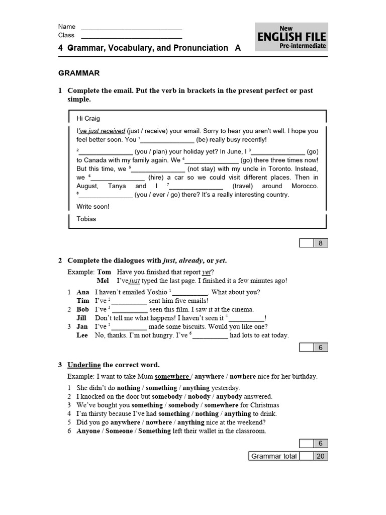 EIC 2 Practice Exercises - Unit 4 | PDF | Stress (Linguistics) | Linguistics
