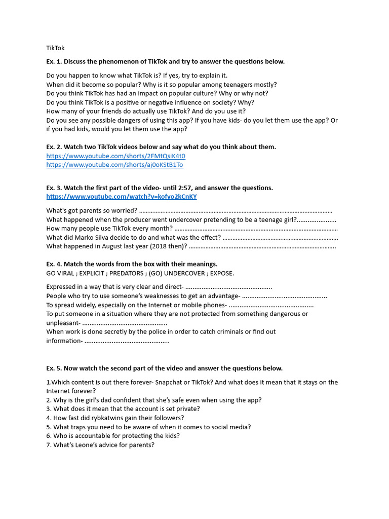 Tik Tok Pdf Social Media Popular Culture Media Studies