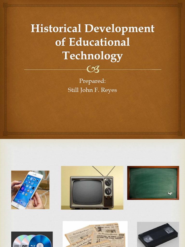 History of Educational Technology | PDF | Educational Technology ...