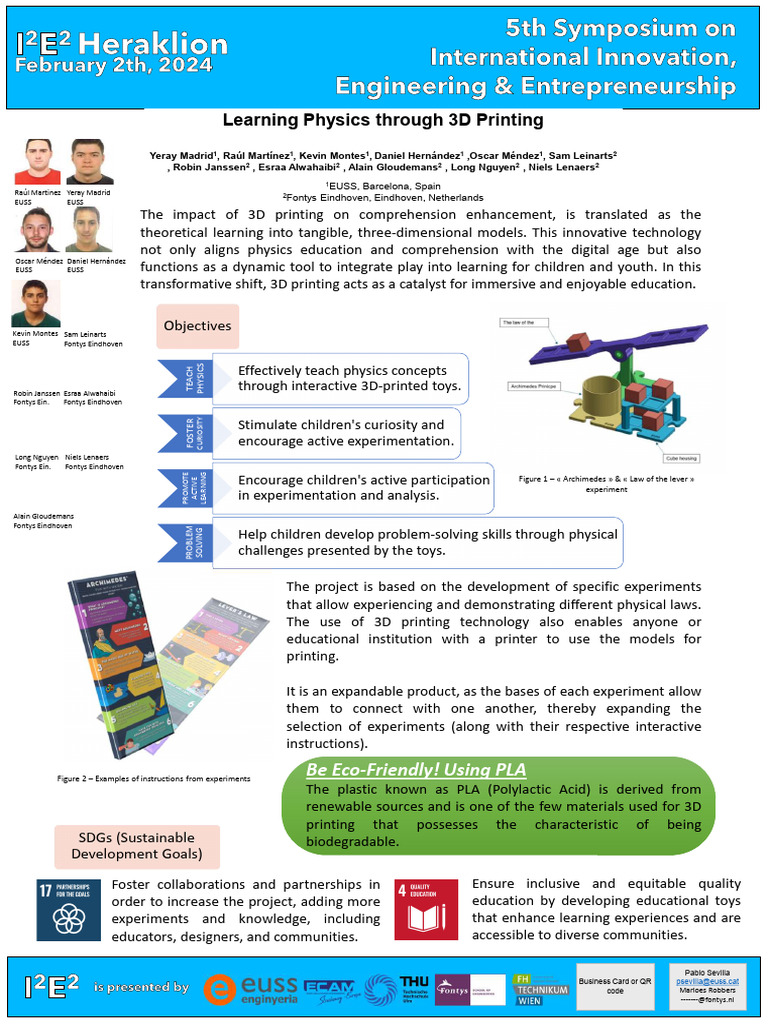 Simposium Netherlands 3D Printting Poster | PDF | 3 D Printing | Learning