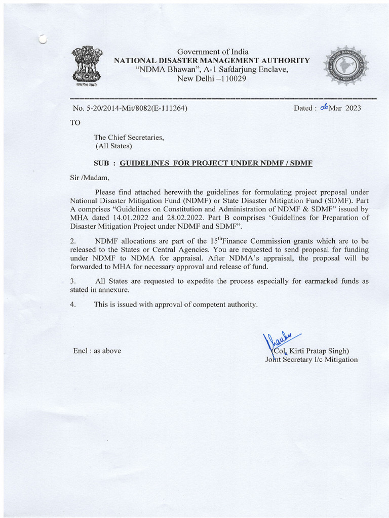 NDMF GUIDELINES Updated and Final | PDF | Natural Disasters | Flood