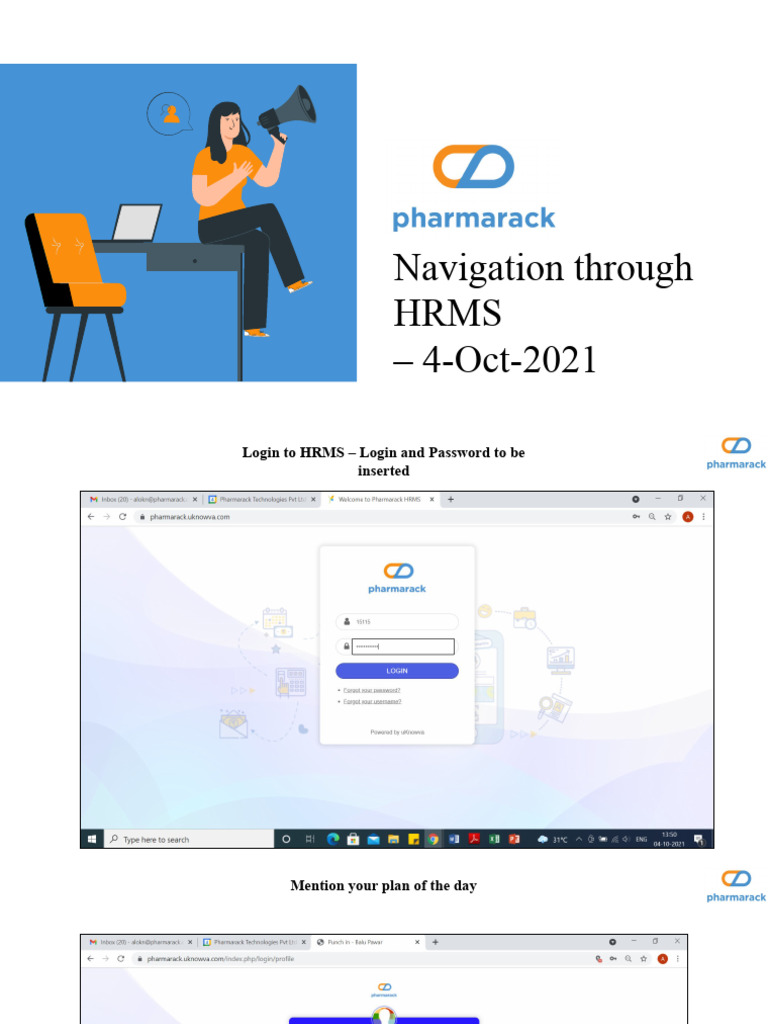 HRMS Navigation Training - 4-Oct-2021 | PDF | Information Technology ...