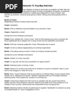 Crispin - Basilio - and - Sisa Script | PDF