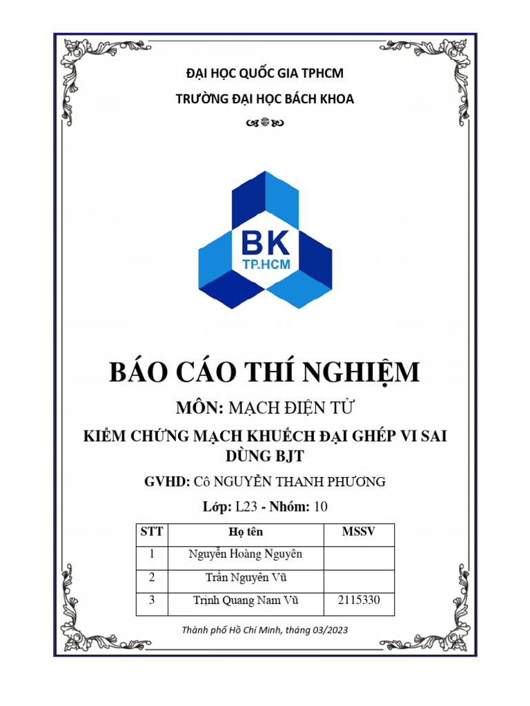 TNMDT Bai2 | PDF