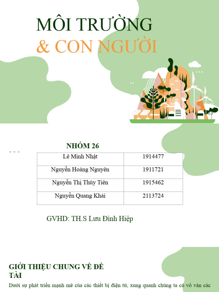 BAI Thuyet Trinh MT&CN | PDF