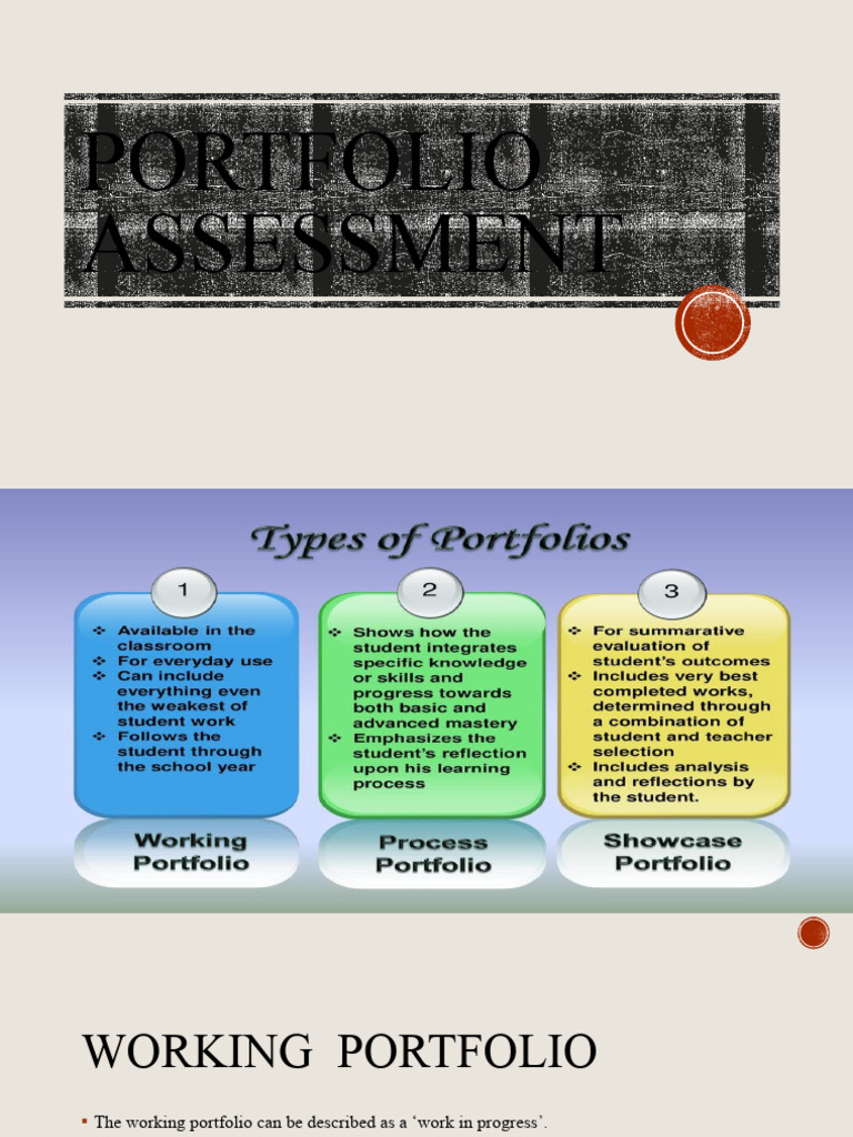 Understanding Working and Display Portfolios | PDF | Career & Growth
