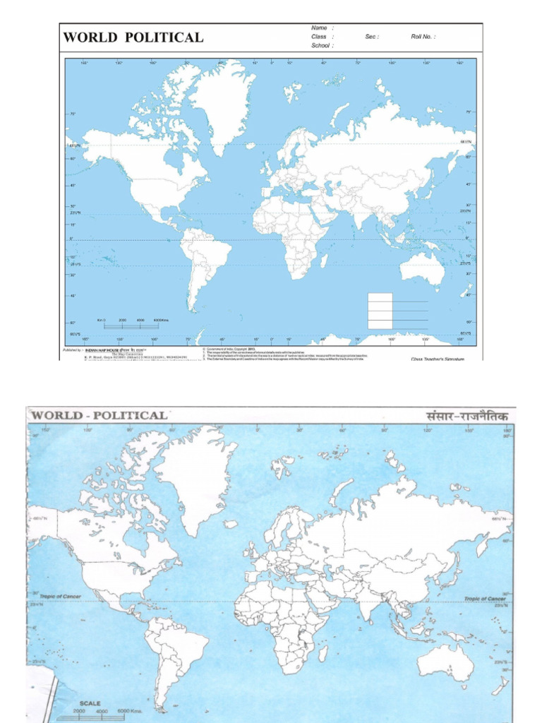 World Political Map | PDF
