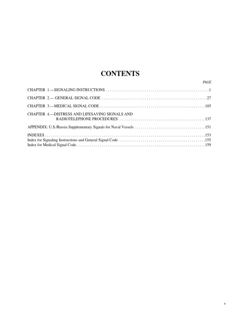 Comprehensive Signal Code Manual | PDF