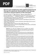 Client Satisfaction Questionnaire (CSQ-8) | PDF | Psychological ...