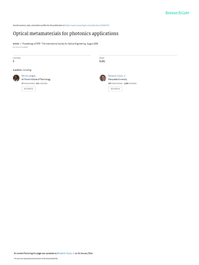 Optical_metamaterials_for_photonics_applications | PDF | Metamaterial ...