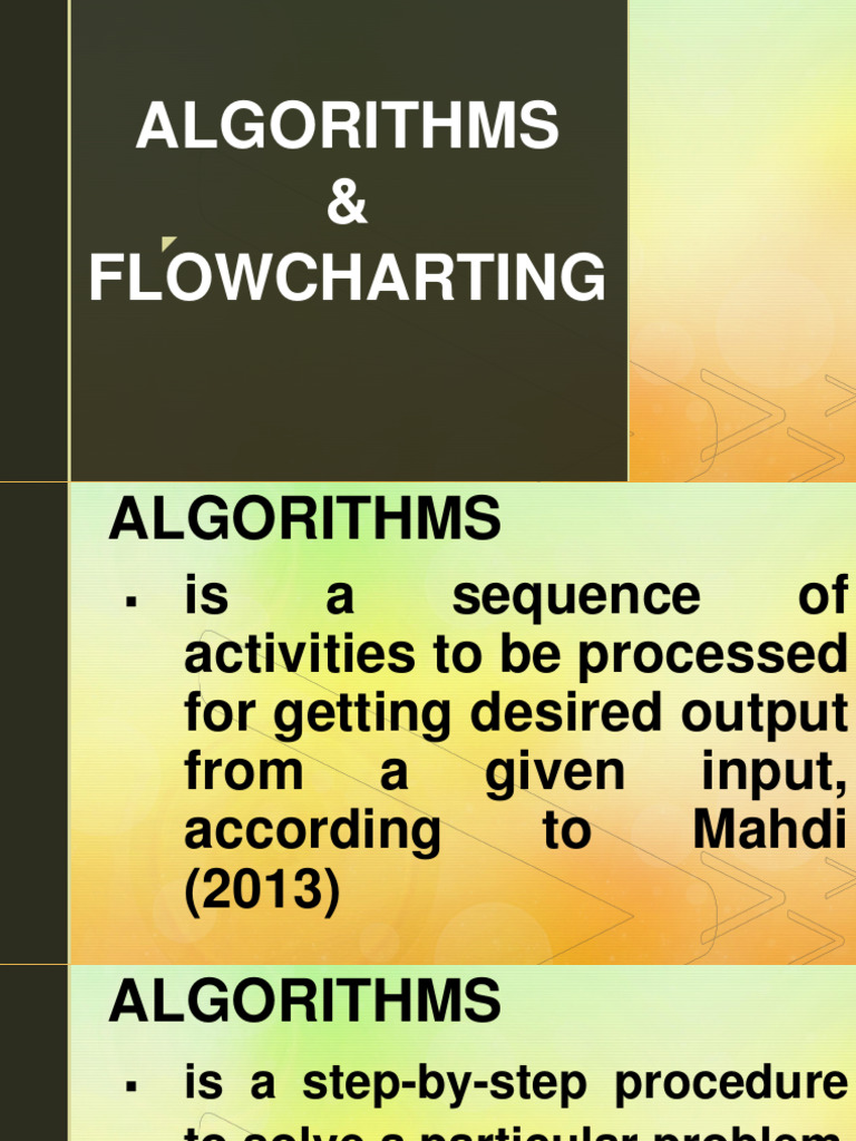 Computer Programming Chapter 2.1 | PDF | Algorithms | Control Flow