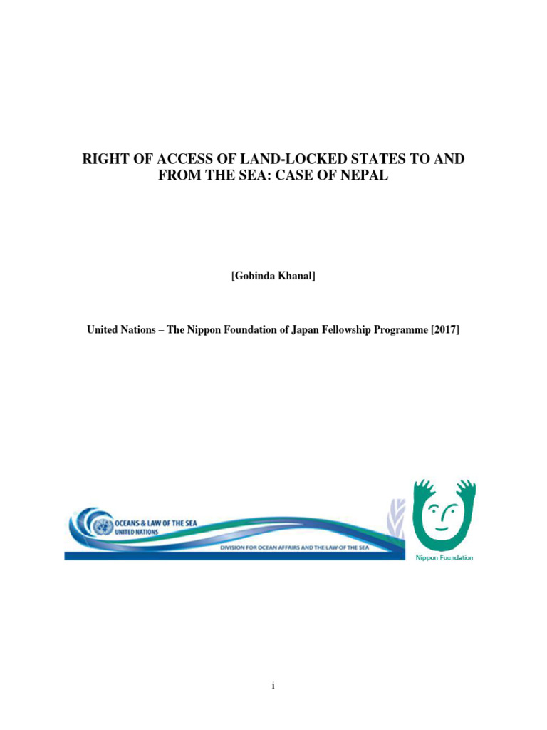 Gobinda Khanal Final Thesis Doalos | PDF | International Law | Treaty