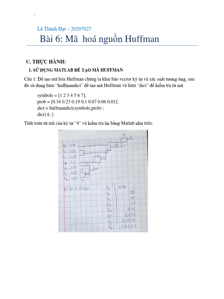 Le Thanh Dat - Bai 6 | PDF