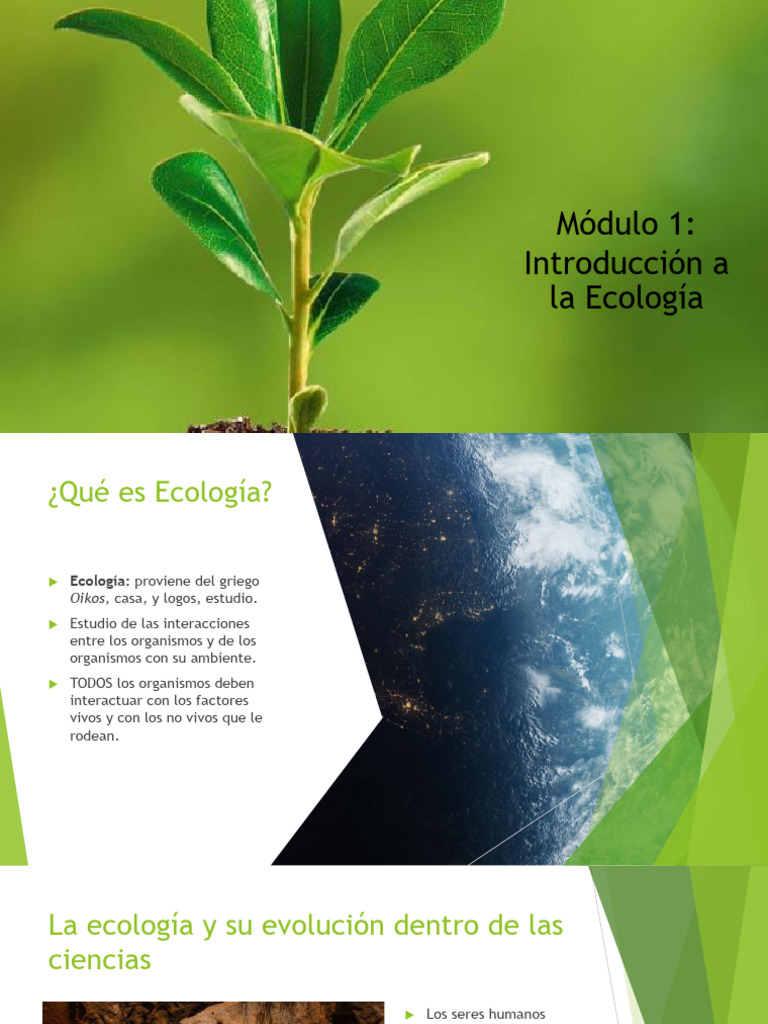 1 Introducción A La Ecología | PDF | Evolución | Ecología