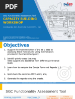 SGC Orientation Final | PDF | Governance | Policy