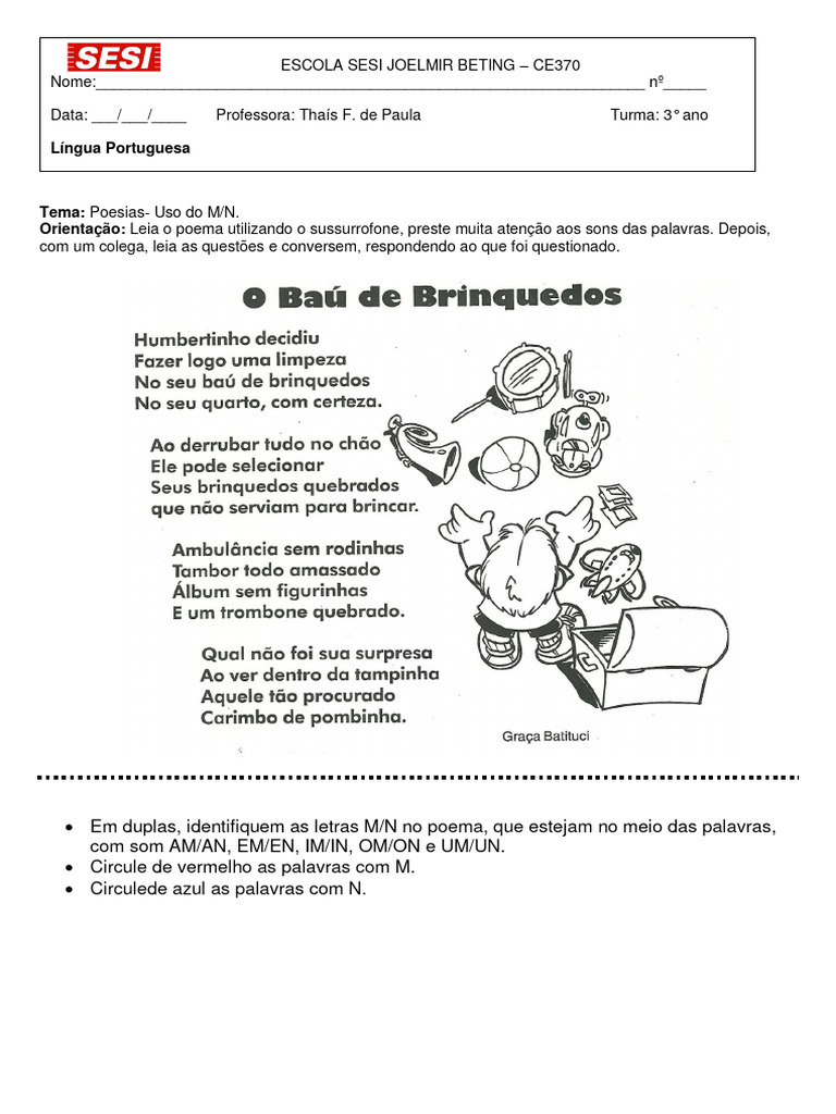 Bau de Brinquedos | PDF