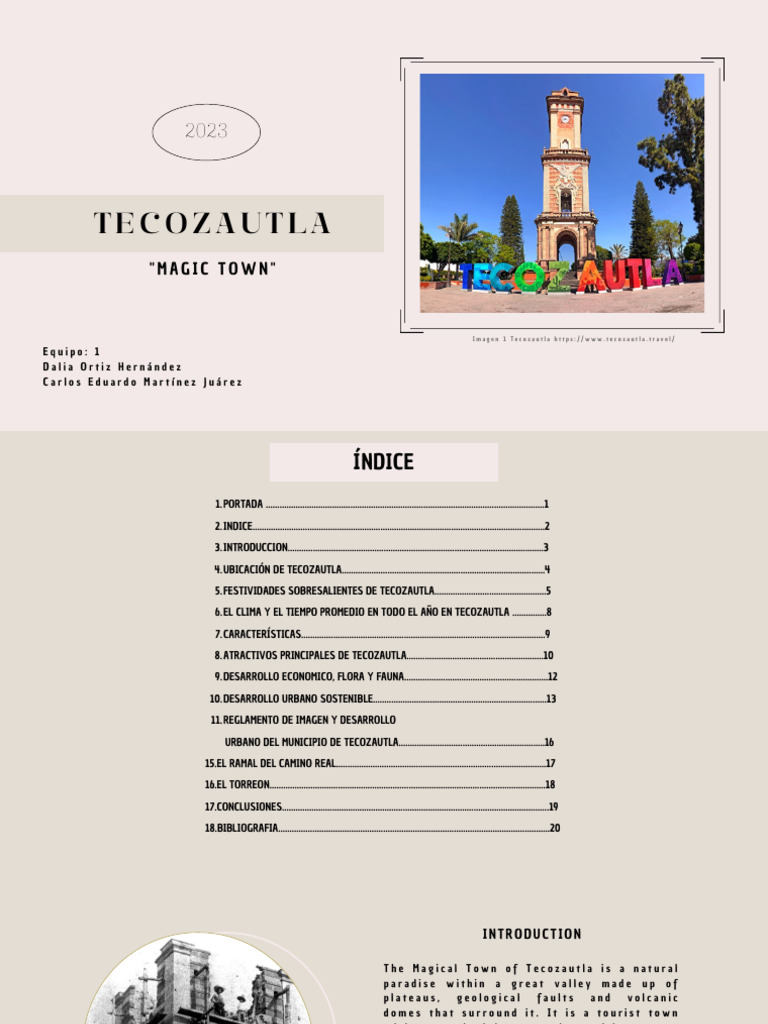 Tecozautla | PDF | Sustentabilidad | México