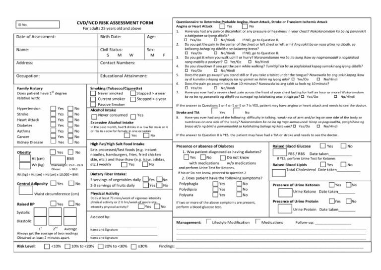 Risk-Assessment-Form | PDF