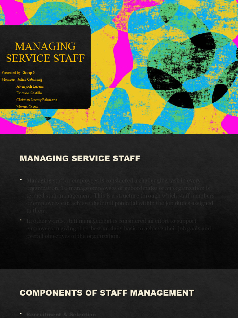 Hospitality Staff Management Guide | PDF | Empowerment | Employment