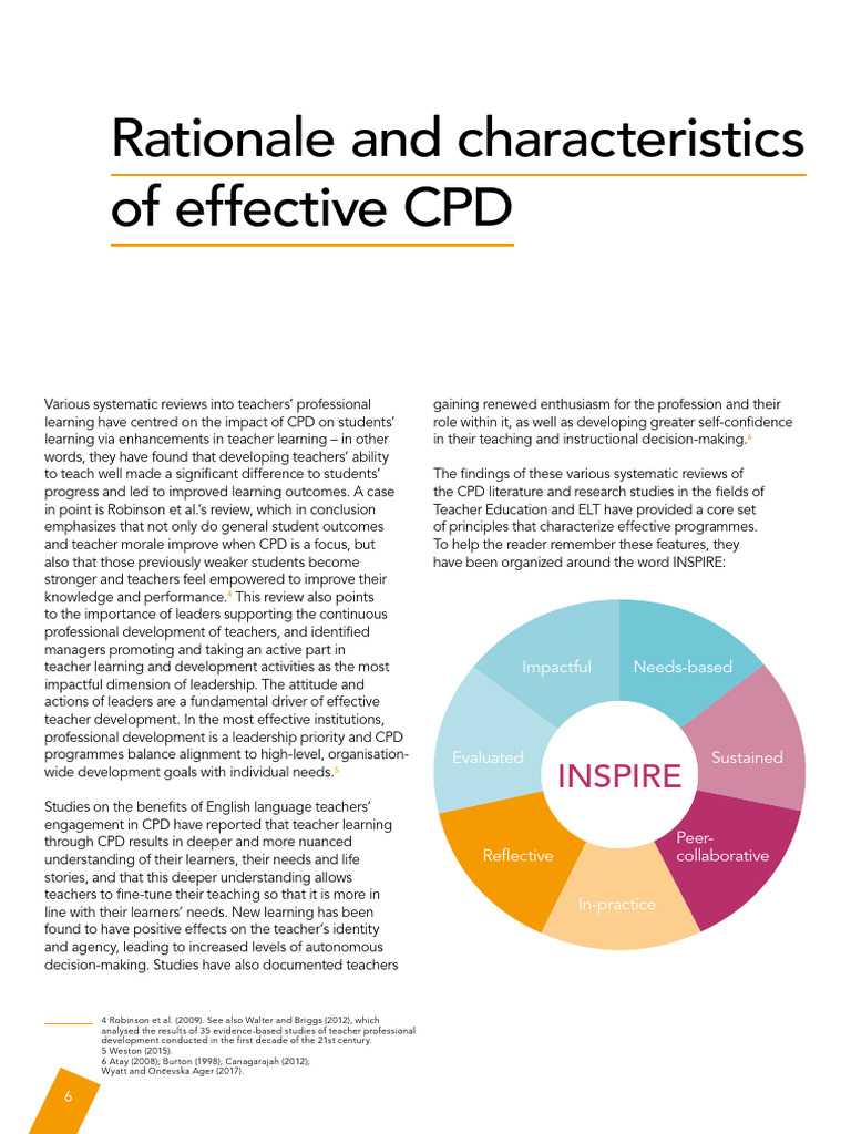 INSPIRE | PDF | Teachers | Learning