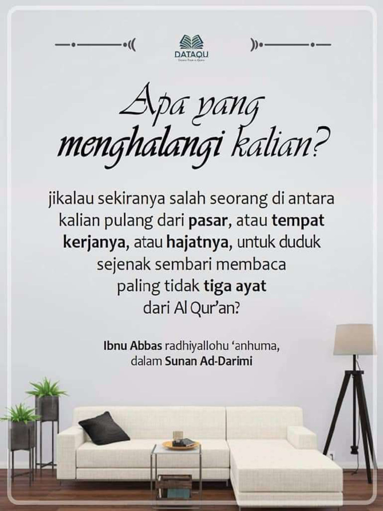 Poster Nasehat TTG Al-Quran | PDF