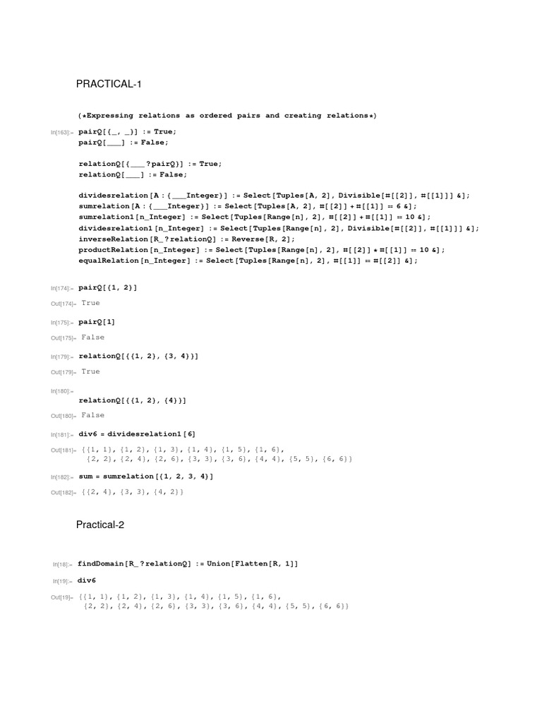 Discrete Practical 1 | Download Free PDF | Vertex (Graph Theory) | Graph Theory