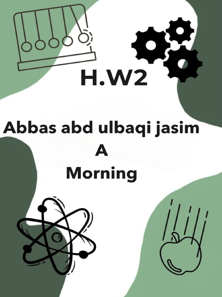 H.W 2.0 | PDF