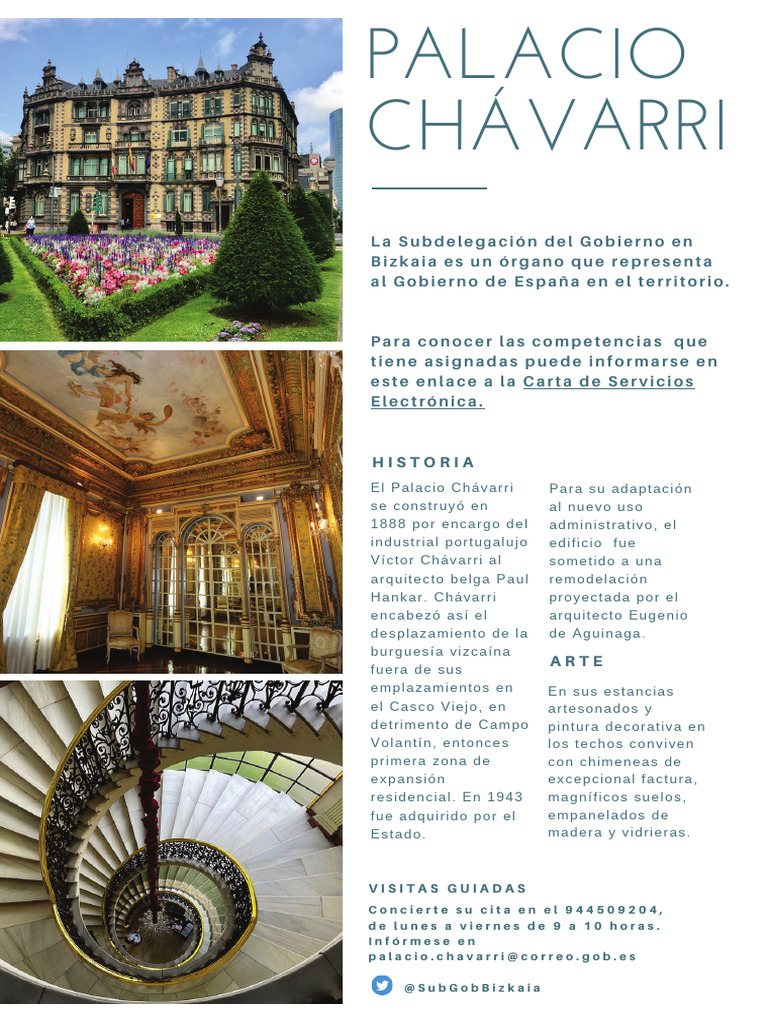 Historia y visitas al Palacio Chávarri | PDF