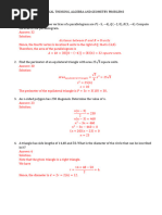 G6 AMO Solutions | PDF | Length | Elementary Mathematics