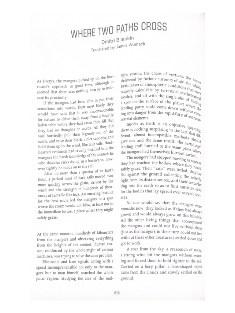 WHERE TWO PATHS CROSS | PDF