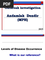 Outbreak Investigation Report Template - 3rd Edition IDSR | PDF ...