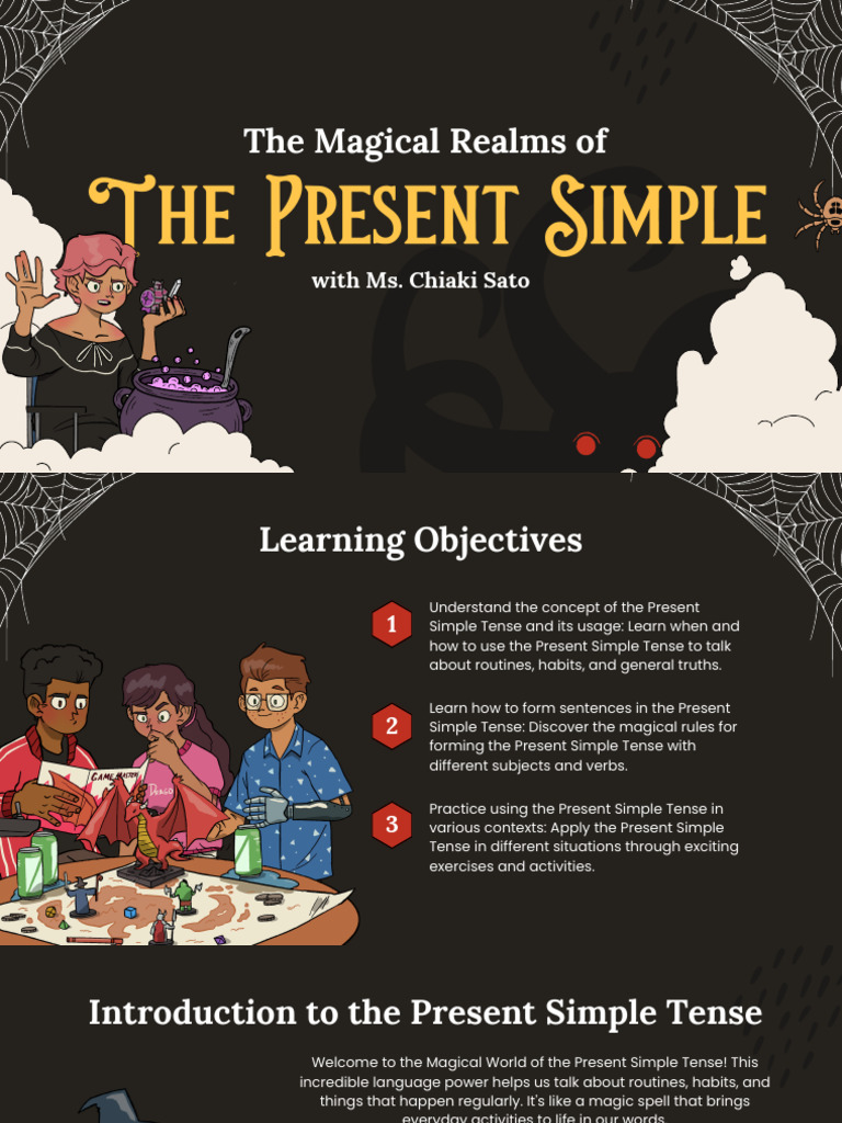 Present Simple Tense | PDF | Grammatical Tense | Truth