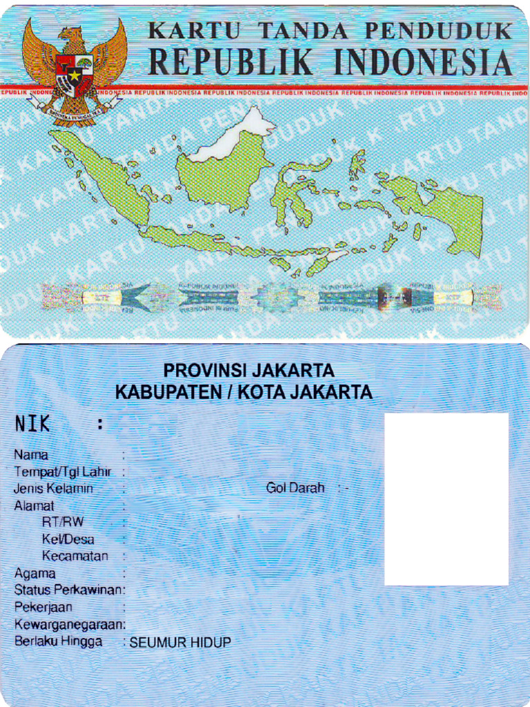 E-Ktp Format PNG | PDF