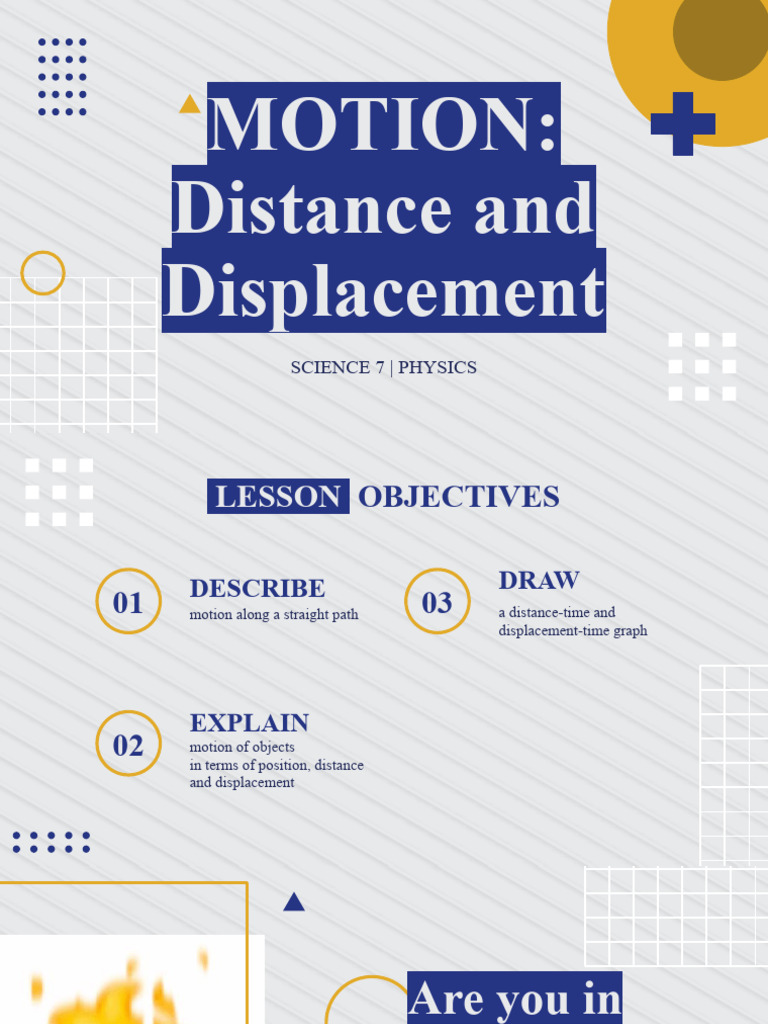 Displacement and Distance | PDF | Distance