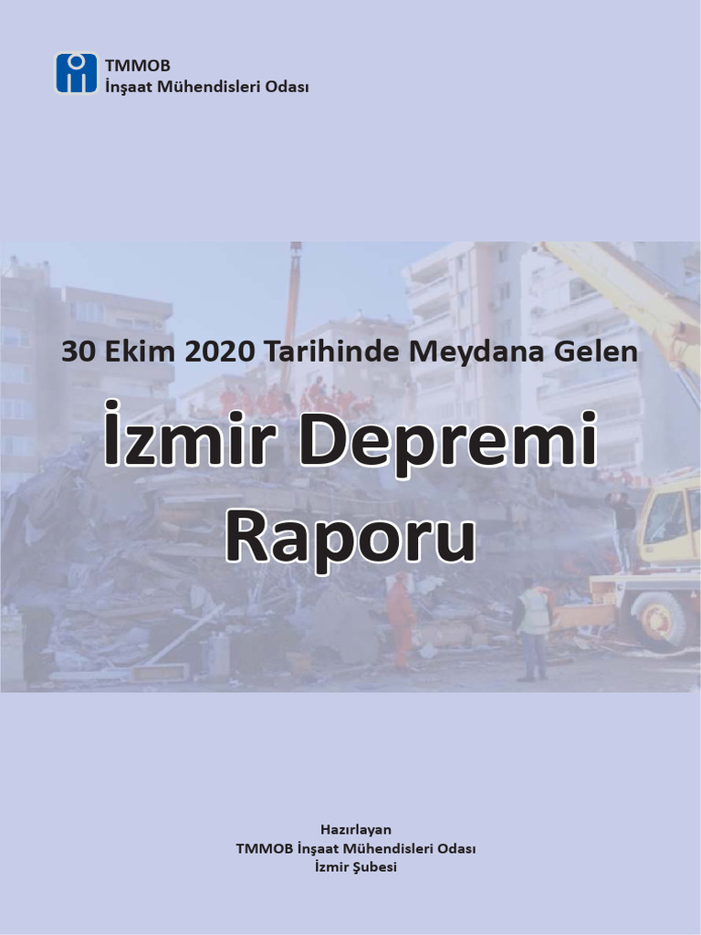 30 Ekim Izmir Depremi Imo Izmir | PDF