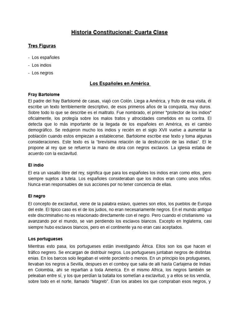 Cuarta Clase | PDF | España | Esclavitud