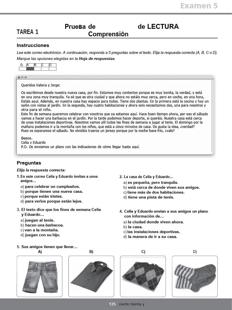 Prueba de Comprension de Lectura Tarea 1 | PDF | Perú | España