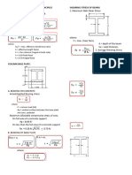 Base Plate and Bearing Plate | PDF | Bending | Beam (Structure)