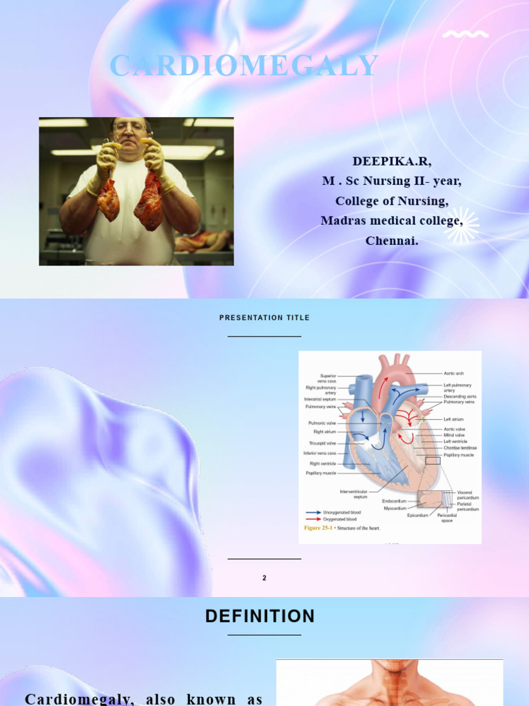 cardiomegaly | PDF | Heart | Heart Failure