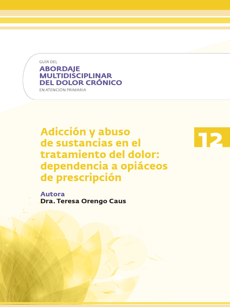 664 12MONOGRAFIA Diliban v2 | PDF | La dependencia de sustancias | Opioide