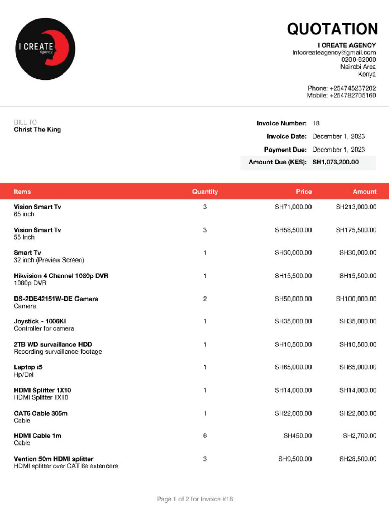 Revised Christ The King Quotation | PDF