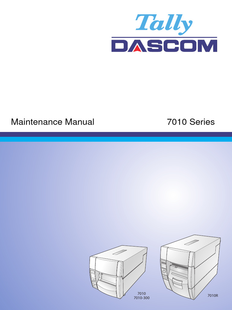 Dascom 7010 - Maintenance Manual | PDF | Printer (Computing) | Usb