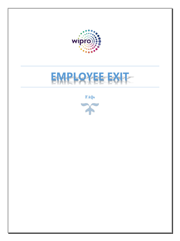 Exit Process and FAQ's | PDF | Gratuity | Salary
