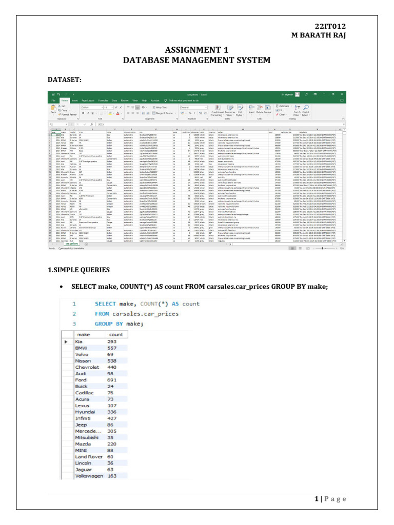 Assign 1 | Download Free PDF | Data Management | Information Technology
