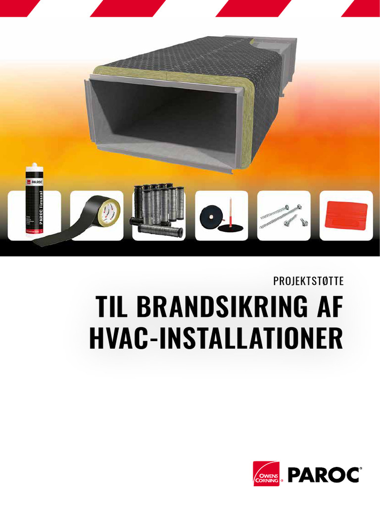 Design Guide Paroc Hvac Fire DK | PDF