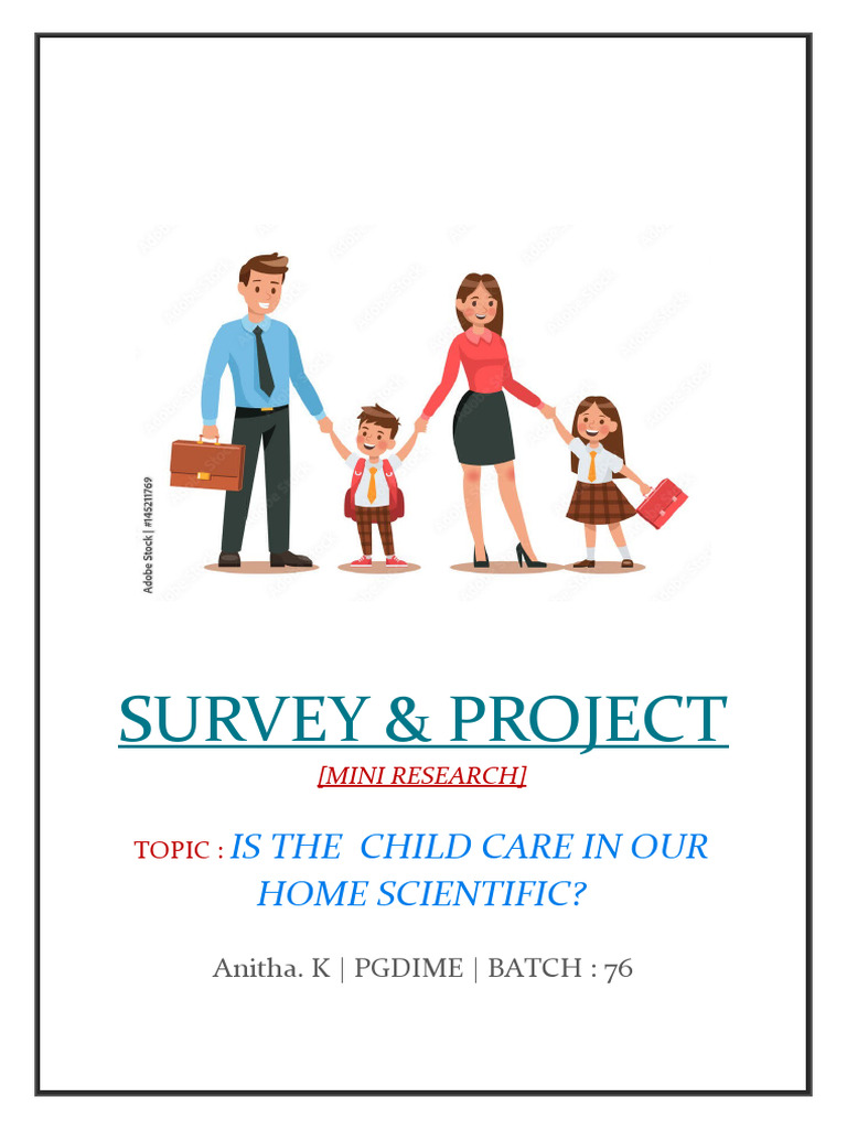SURVEY On Pre School Students | PDF | Teachers | Sibling
